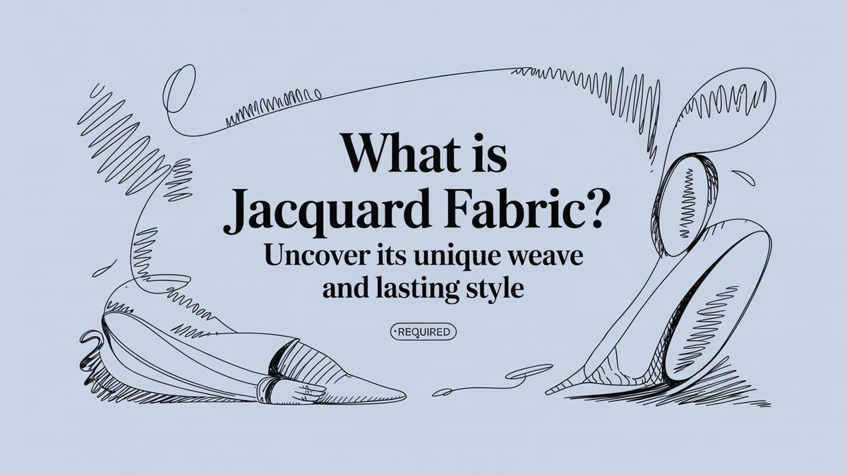 What is jacquard fabric? Uncover its unique weave and lasting style